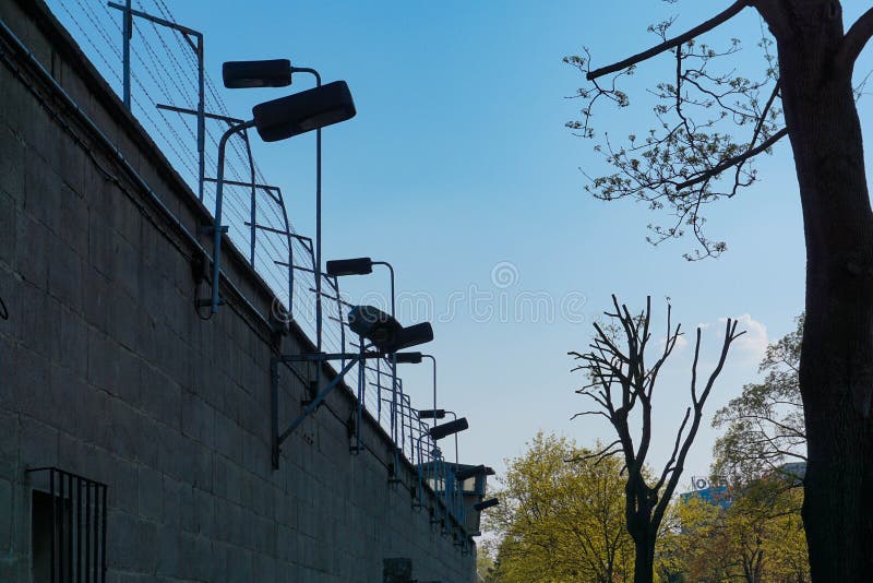 Total Observation in Prison Stock Photo - Image of justice, lockup ...