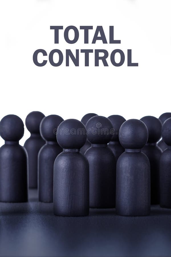 Total Population Control Concept Stock Photo - Image of people, safety ...