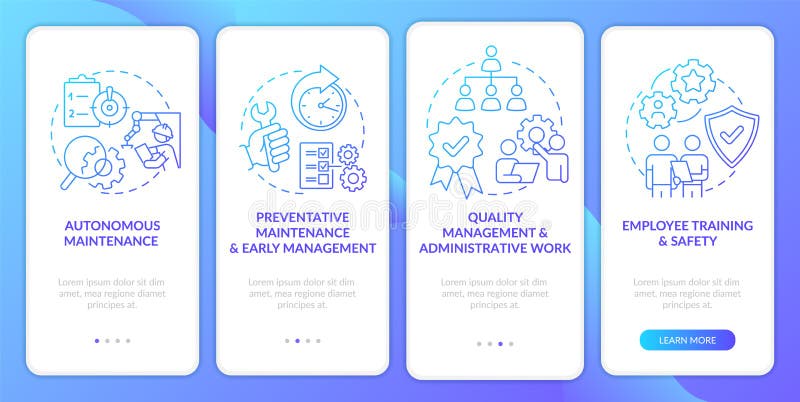 Total Productive Maintenance Rectangle Infographic Template Stock ... Total Productive Maintenance Rectangle Infographic Template Stock ...