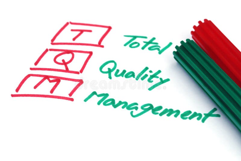 Total Quality Management Written Paper Stock Photos - Free & Royalty ...