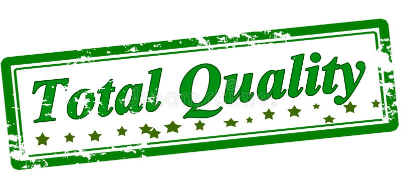 Total quality stock illustration. Illustration of grunge - 108459053