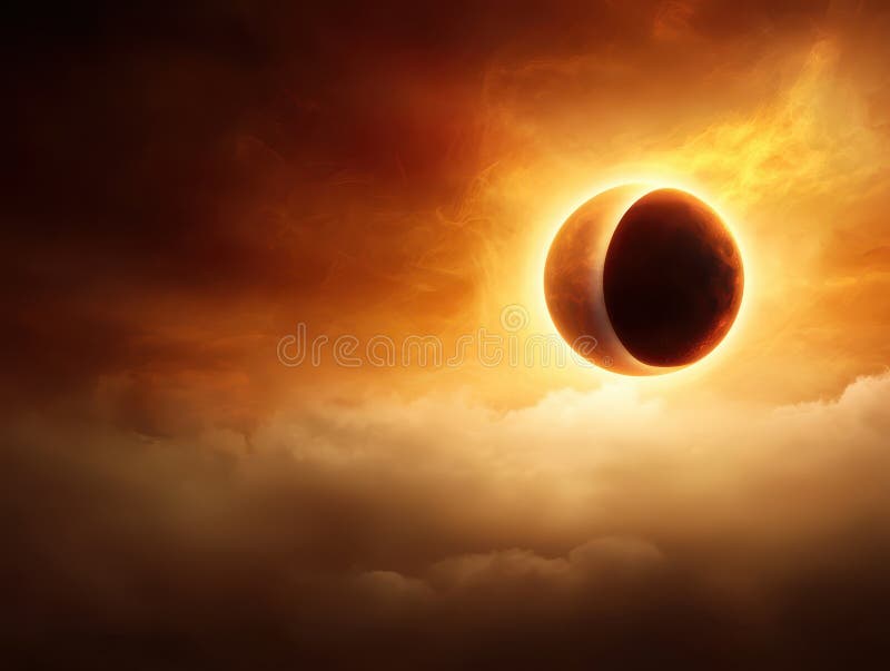 Total Solar Eclipse, Breathtaking Celestial Display of the Moon ...