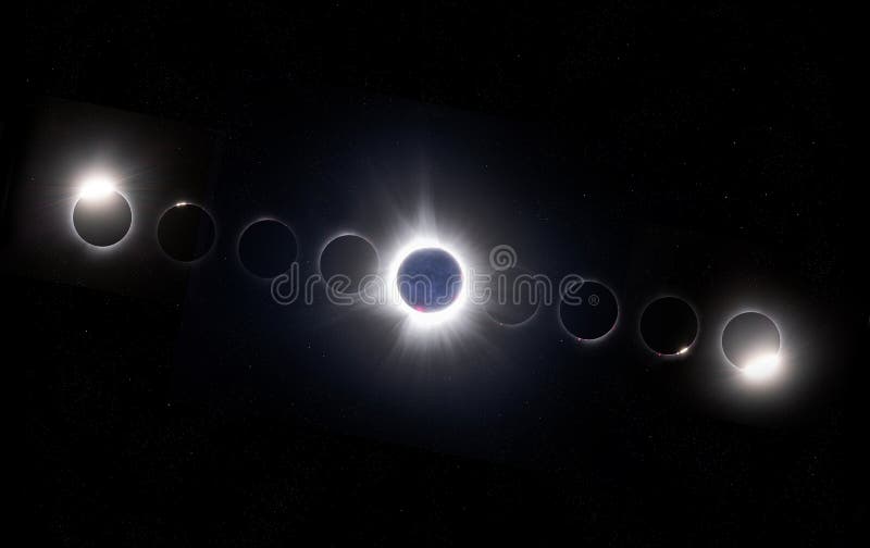 Total Solar Eclipse Composite April 8, 2024 - Waterville, Quebec ...