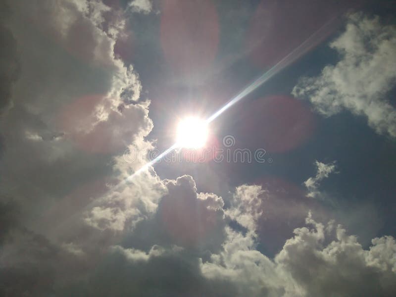 Total Solar Eclipse of the Heart Stock Photo - Image of reflection ...