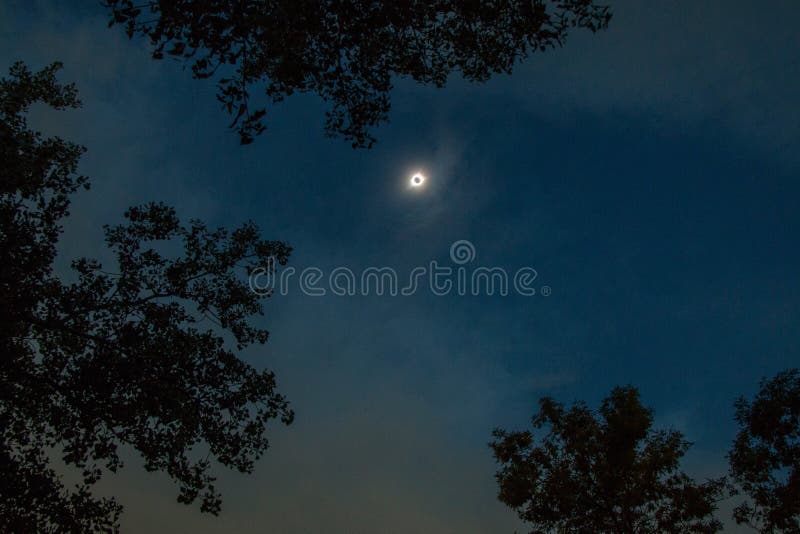 Total Solar Eclipse in Nebraska at Bluestem Lake State Recreation Area ...