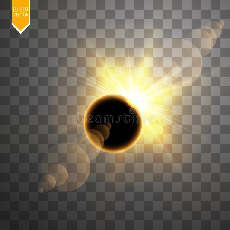 Solar Eclipse Transparent Stock Illustrations – 572 Solar Eclipse ...