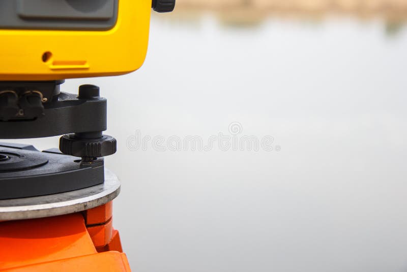 The total station stock photo. Image of topography, theodolite - 31179492