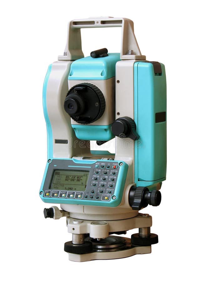 Total station nik1 stock photo. Image of perfomace, leveling - 4155624