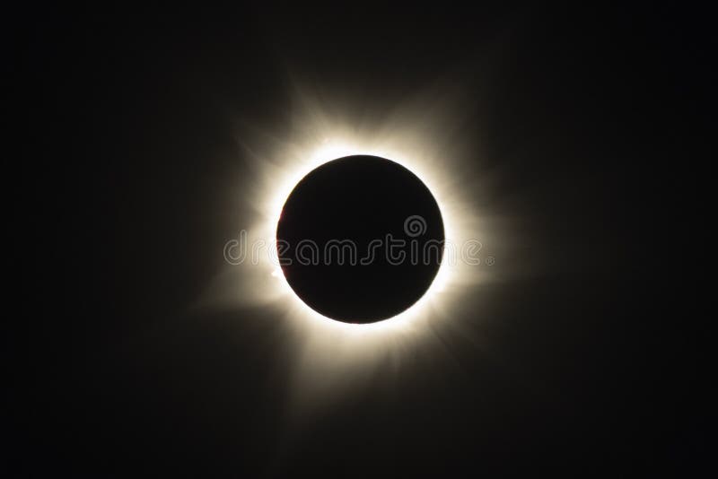 Totality during the 2023 Australian Total Solar Eclipse in Exmouth ...