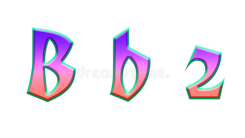 Totally Gothic Font Fonts Gradient Sans Serif Alphabet Letters ...