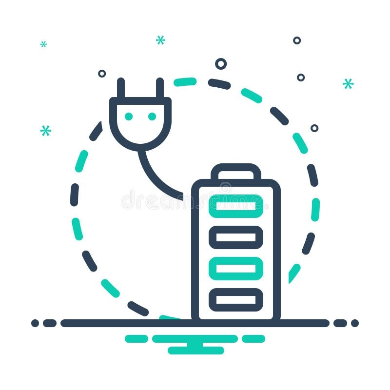 Mix Icon for Totally, Completely and Absolutely Stock Illustration ...