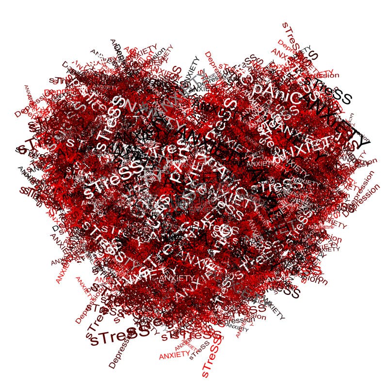 Totally Stressed Out stock illustration. Illustration of emotional ...