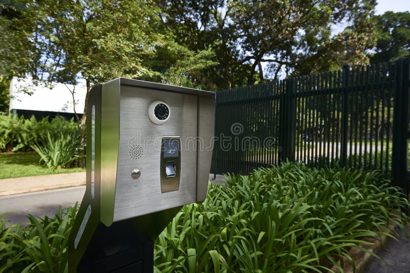 Totem for access control stock image. Image of control - 214929587