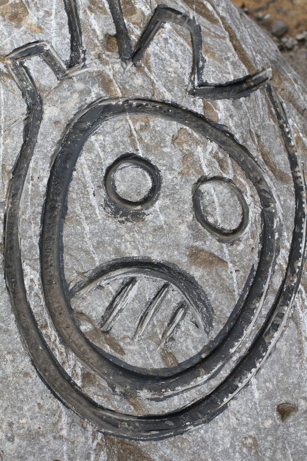 Totem Pattern In Chinese Western Area Stock Image - Image of local ...