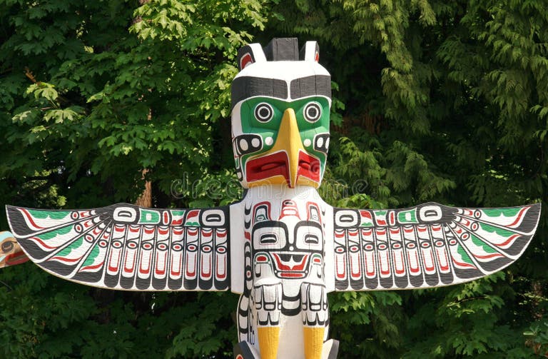 Totem pole stock photo. Image of wood, power, pole, detail - 1153724