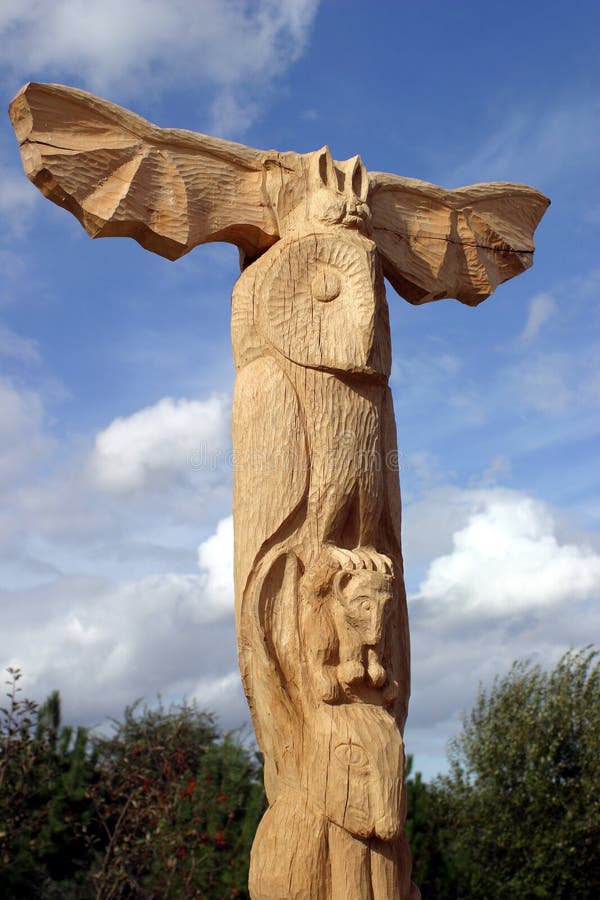 Totem Pole stock image. Image of symbol, american, pole - 24797