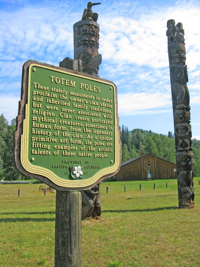 Totem Pole Facts stock image. Image of native, ritual - 28799207