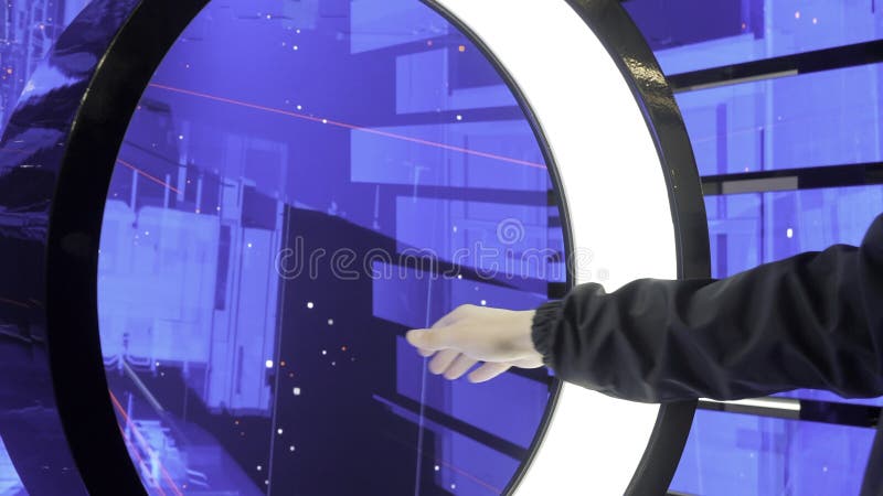 Touch Circle for Virtual Communication. Media. New Technology of ...