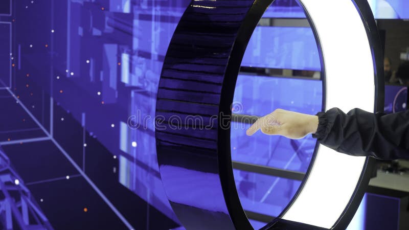Touch Circle for Virtual Communication. Media. New Technology of ...