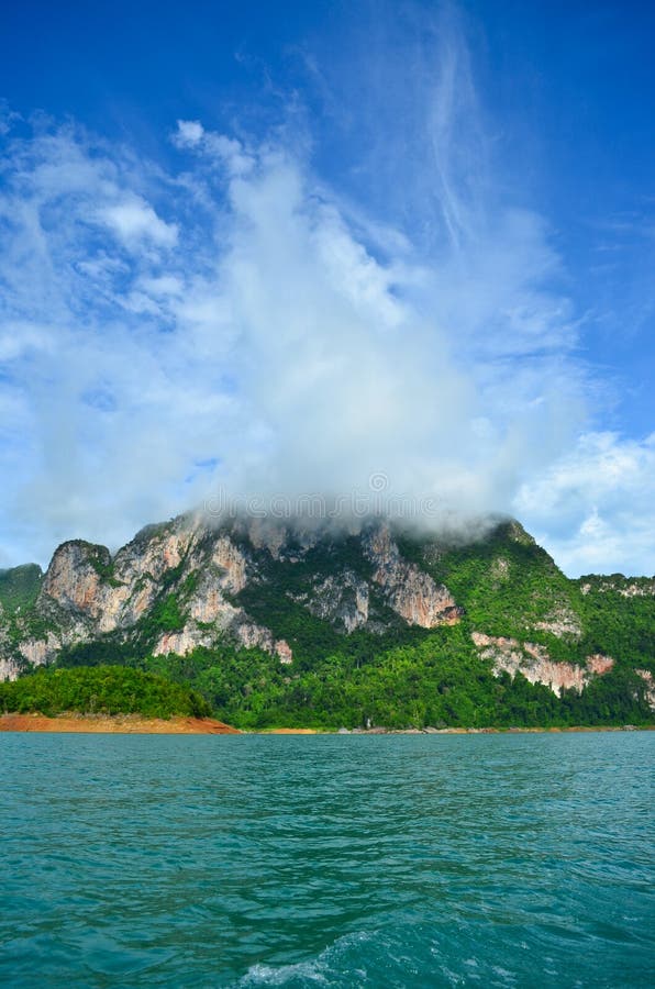 Touch the cloud stock image. Image of mountain, natural - 45724447