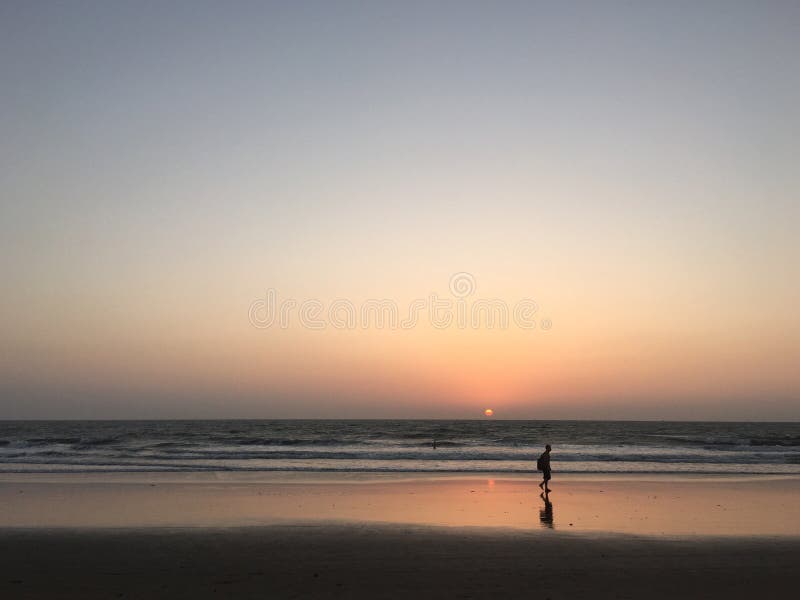 Touch down sunset stock photo. Image of sunset, arabian - 76576700