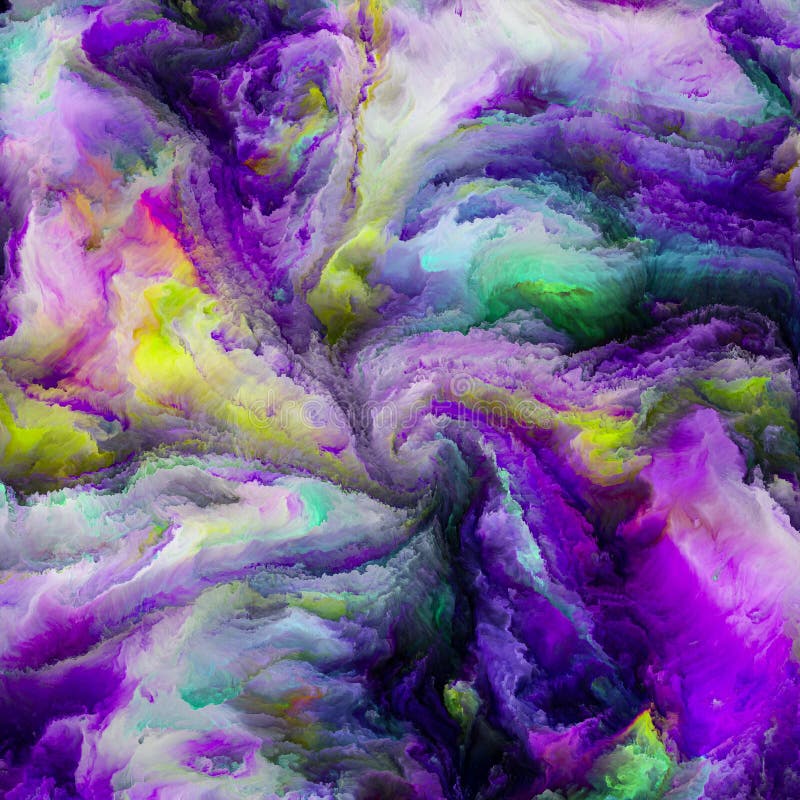The Touch of Dynamic Textures Stock Image - Image of dynamic, colorful ...