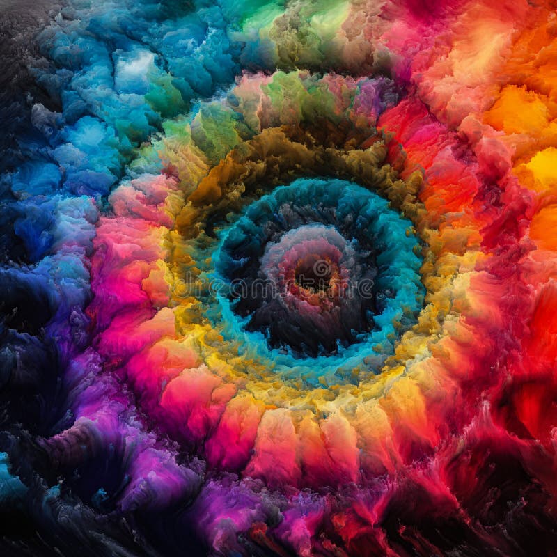 The Touch of Dynamic Textures Stock Image - Image of vivid, color ...