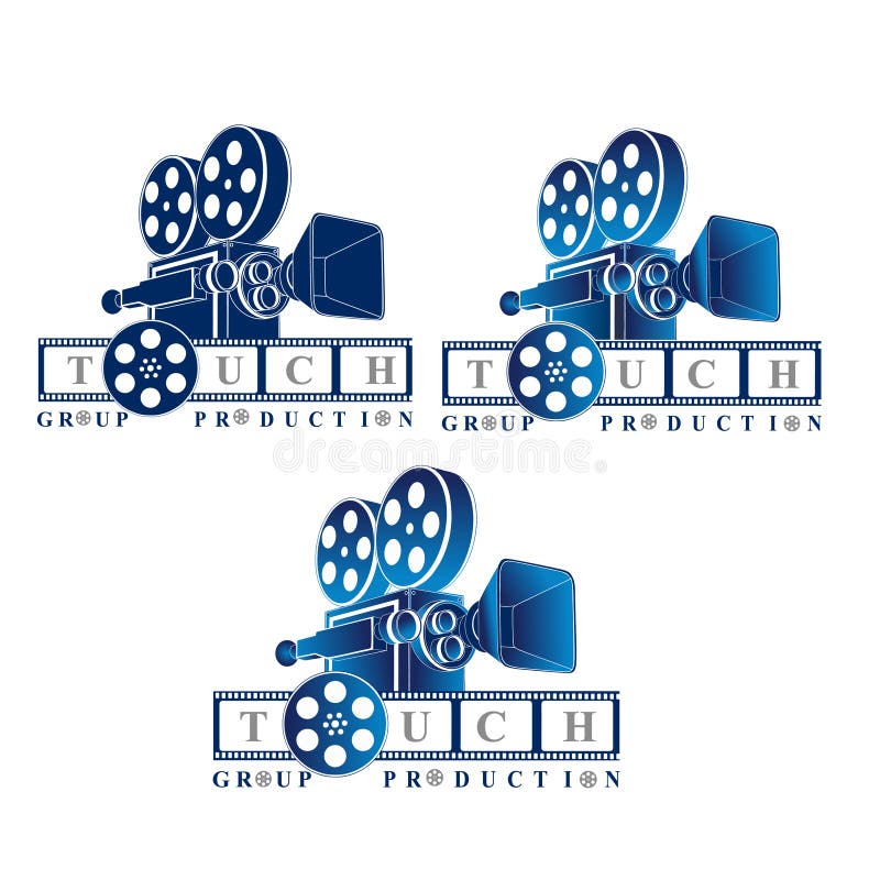 Touch Group Production stock vector. Illustration of symbol - 110833347