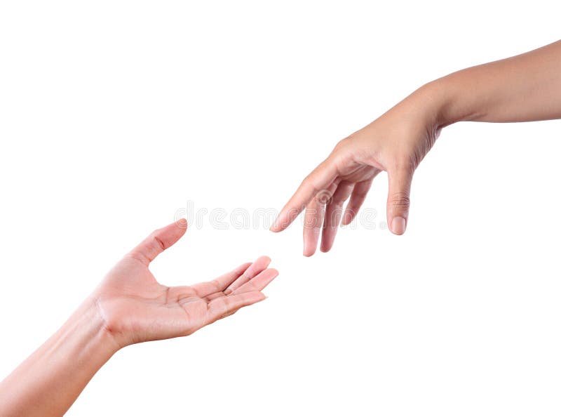 Touch Hands stock photo. Image of loving, business, hearts - 19616696