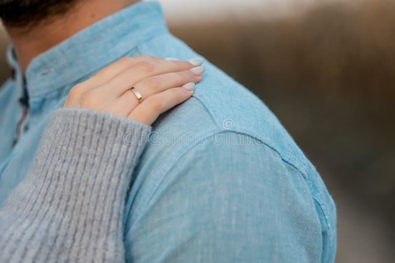 Touch with Hands, Family Warmth, Tender Feelings Stock Image - Image of ...