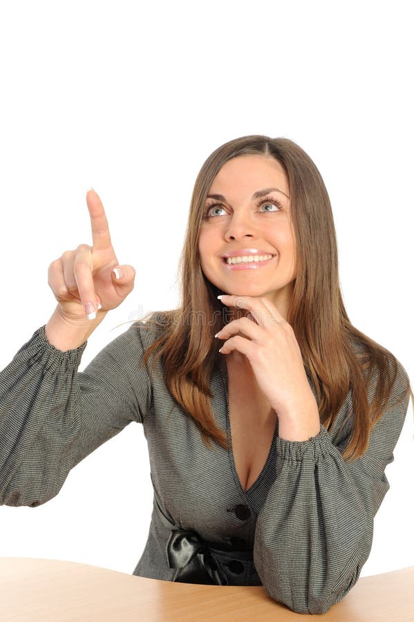 Touch Here stock image. Image of life, face, human, female - 12964411