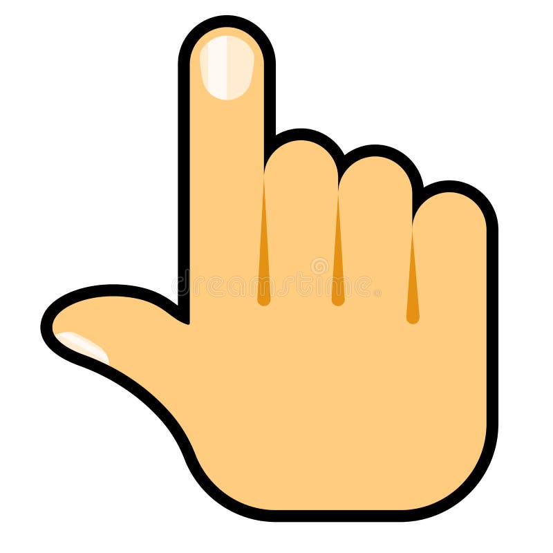 Touch Icon Concept. Hand Touch Vector Illustration. Stock Vector ...