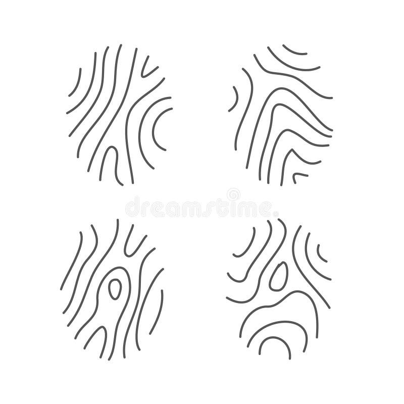 Touch Id Icon and Digital Privacy. Isolated Vector Illustration. Fingerprint Vector Set. Stock ...
