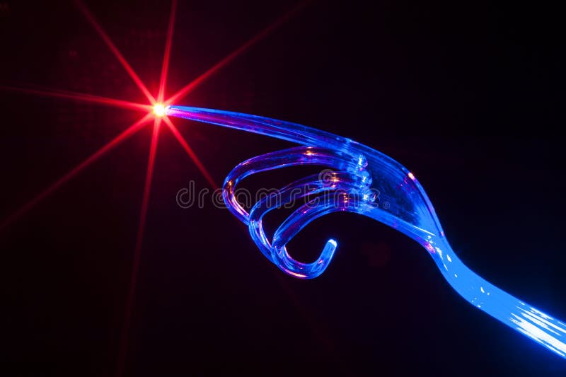A Touch of Light - Light Painting Abstract Stock Photo - Image of black ...