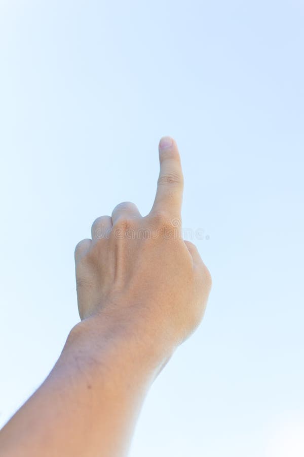 Touch stock image. Image of success, power, reach, lord - 42915887