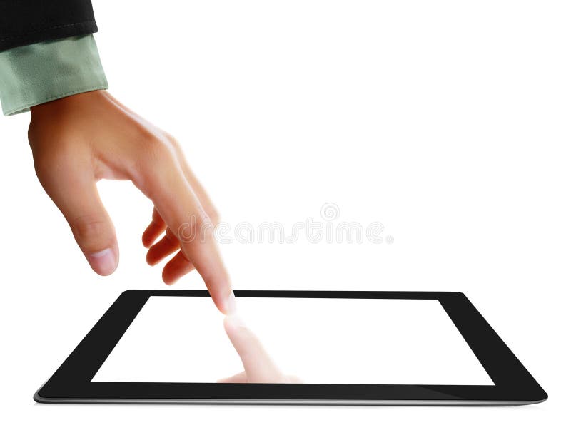 Touch-pad stock photo. Image of document, market, news - 23649502