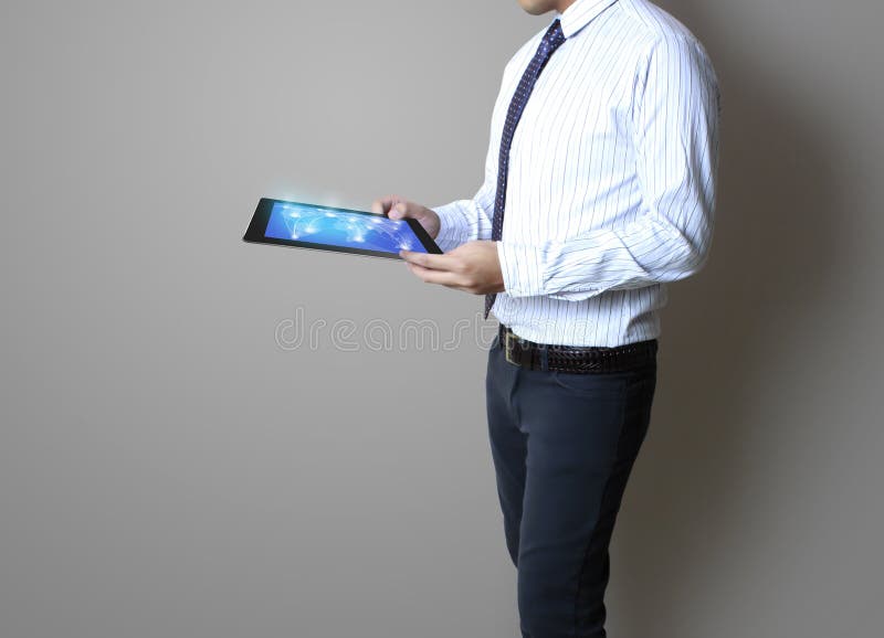 Touch-pad stock image. Image of examining, analyzing - 23864321