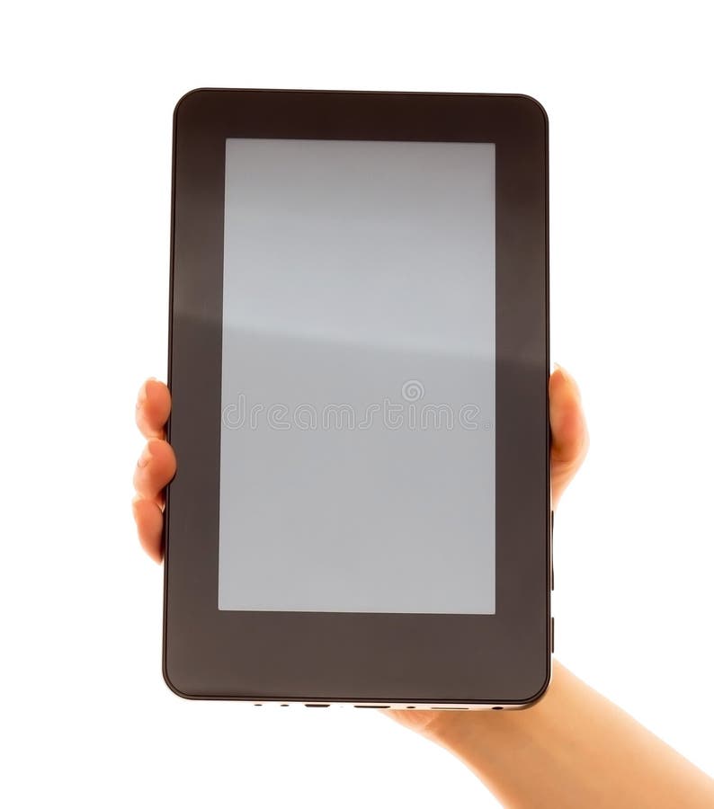 Touch Pad Computer with Hand Stock Image - Image of noah, touch: 30637777