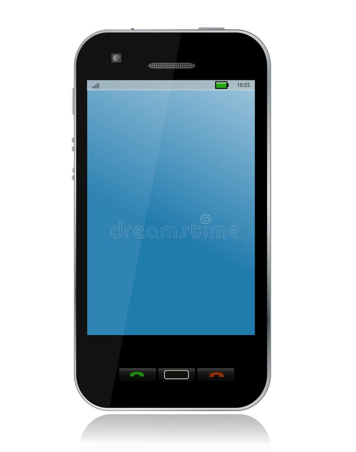 Cell phone 1 stock vector. Illustration of cellphone - 11366519