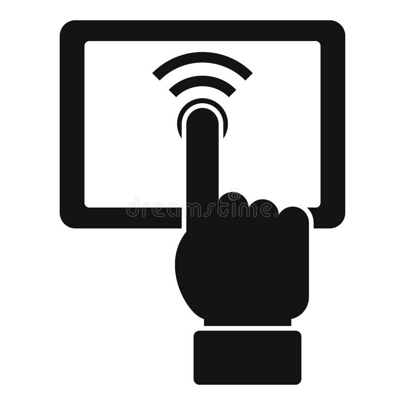 LED or LCD TV and Remote Touch Screen Stock Illustration - Illustration ...