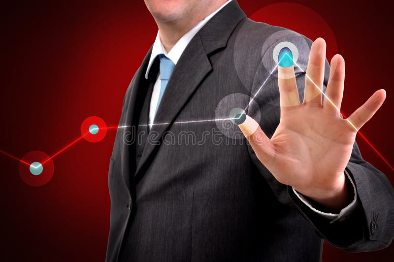 Imafe of finger touch stock image. Image of navigation - 29794933