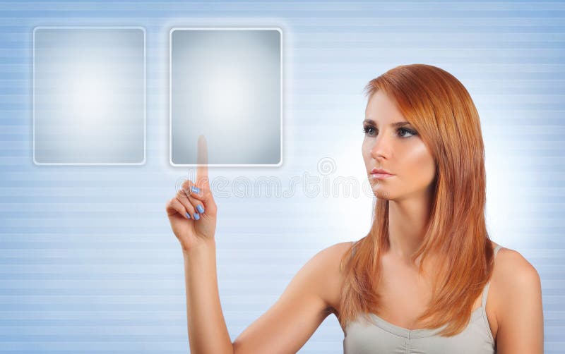 Touch screen stock photo. Image of communications, equipment - 27691926