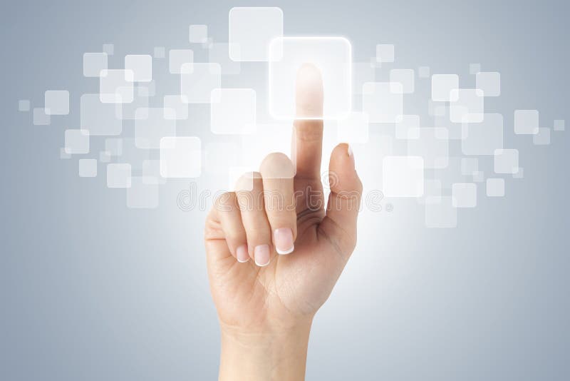 Touch Screen stock photo. Image of communication, computing - 44828336