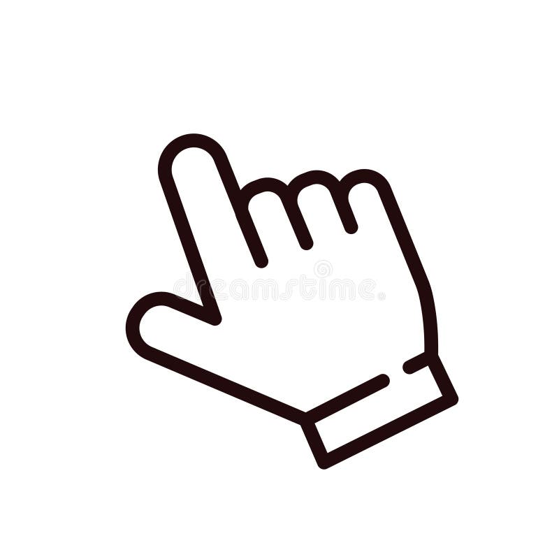 Touch Screen Finger Hand Press Push Icon Vector Stock Photo - Image of ... Touch Screen Finger Hand Press Push Icon Vector Stock Photo - Image of ...