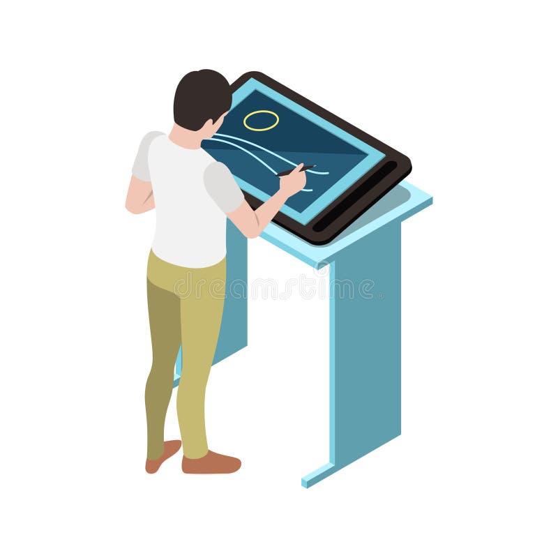 Touch Screen Interface Icon Stock Vector - Illustration of touch ...