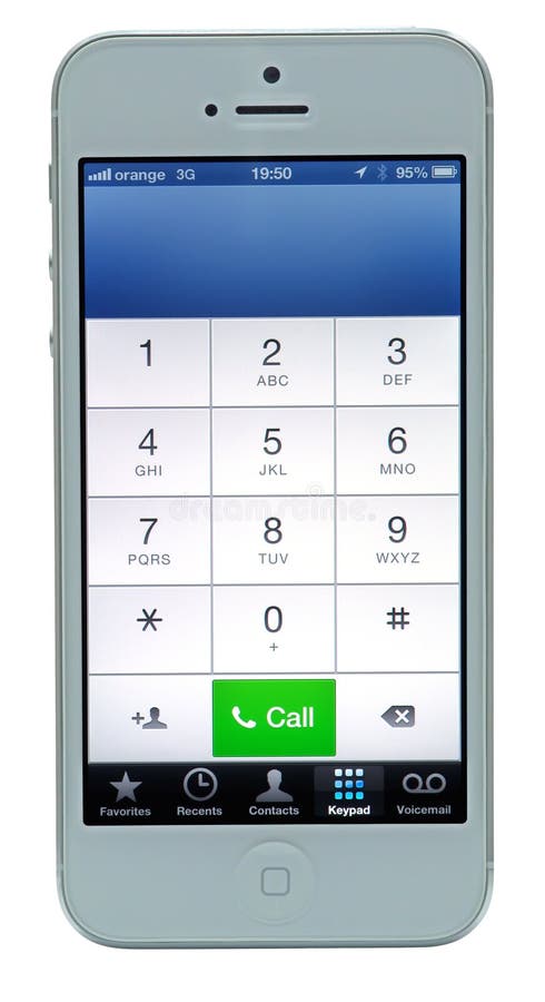 Touch screen of iPhone 5 editorial photo. Image of iphone - 28051761