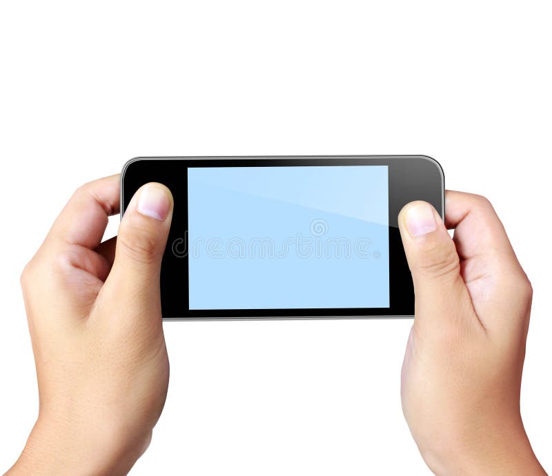 Touch screen mobile phone stock image. Image of display - 24872671