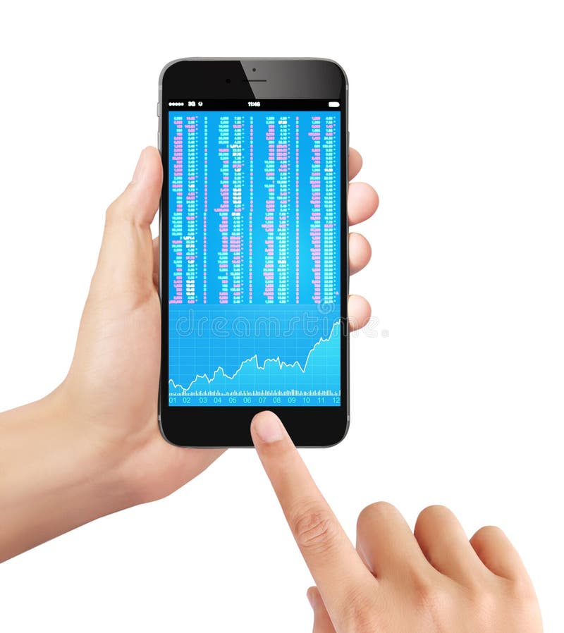 Touch screen smartphone stock image. Image of concept - 54790213