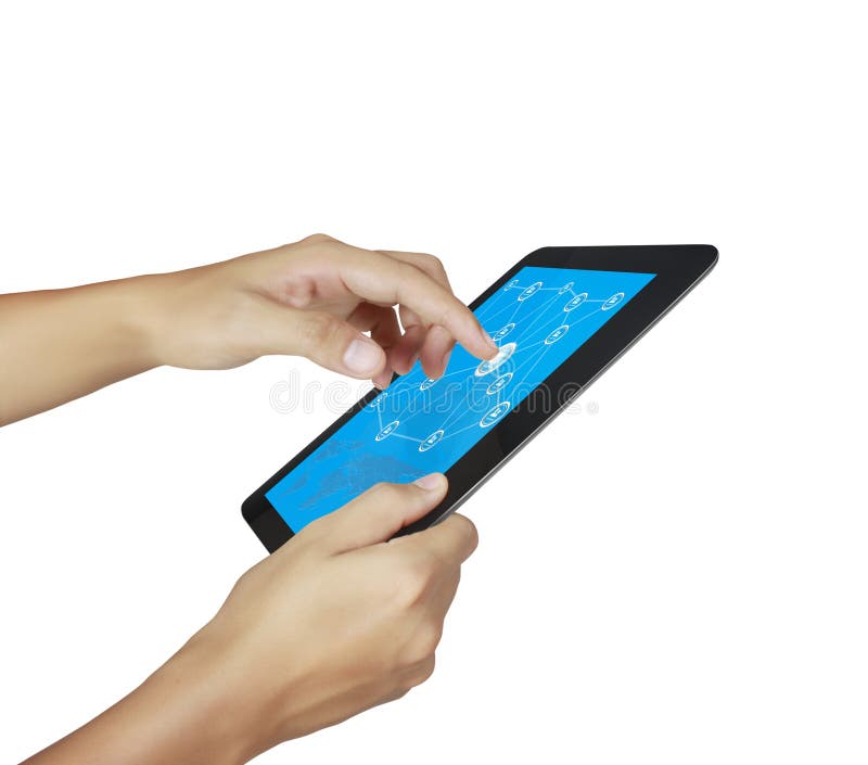 A new Ipad in hands editorial stock photo. Image of apple - 35891268