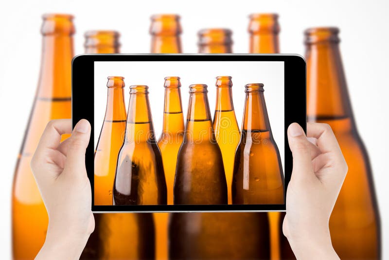 Beer Glass Bottle Tablet Screen Stock Photos - Free & Royalty-Free ...